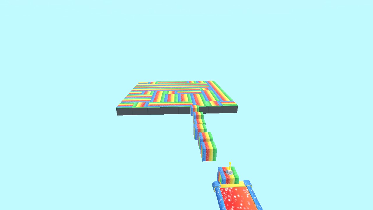 Short rainbow Obby 🌈 - HiberWorld: Play, Create, Share.