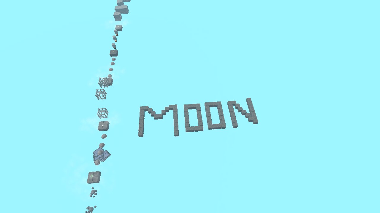 Fun grey moon obby 😱😱😱 - HiberWorld: Play, Create, Share.
