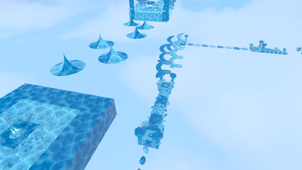 MEGA Ice Obby! - HiberWorld: Play, Create, Share.