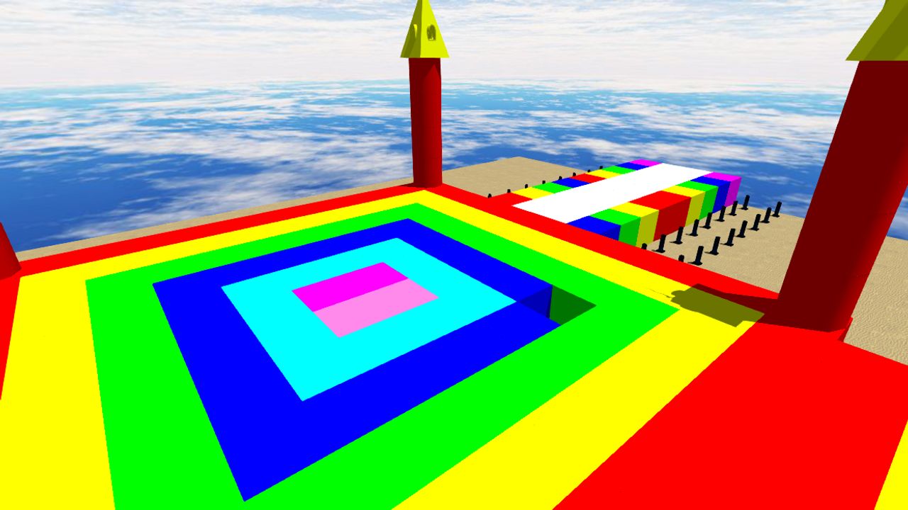 Rainbow Run Special - HiberWorld: Play, Create, Share.