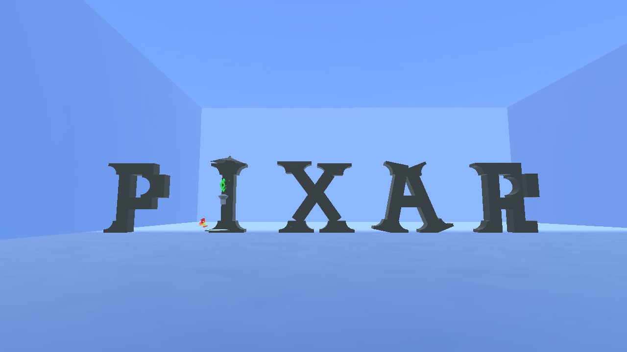 PIXAR Logo game - HiberWorld: Play, Create, Share.