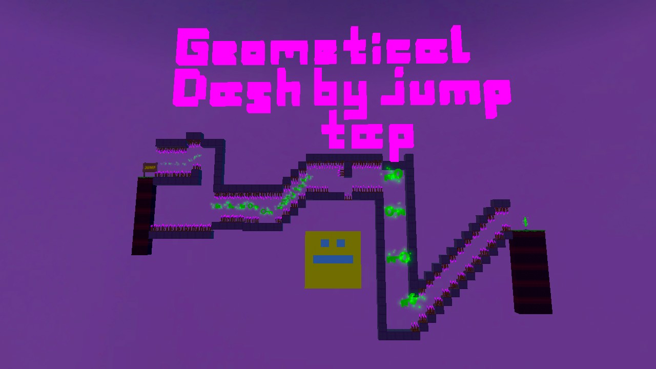 Geometrical Dash by jump tap - HiberWorld: Play, Create, Share.