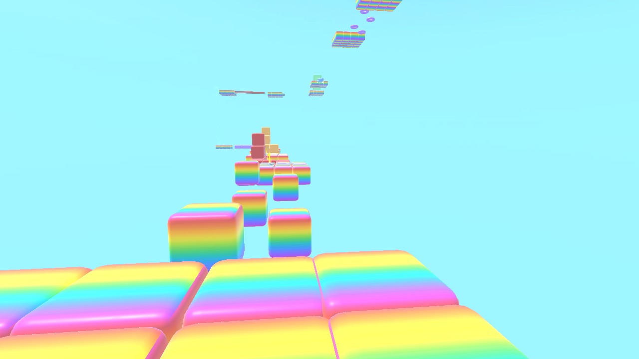 Easy rainbow obby - HiberWorld: Play, Create, Share.