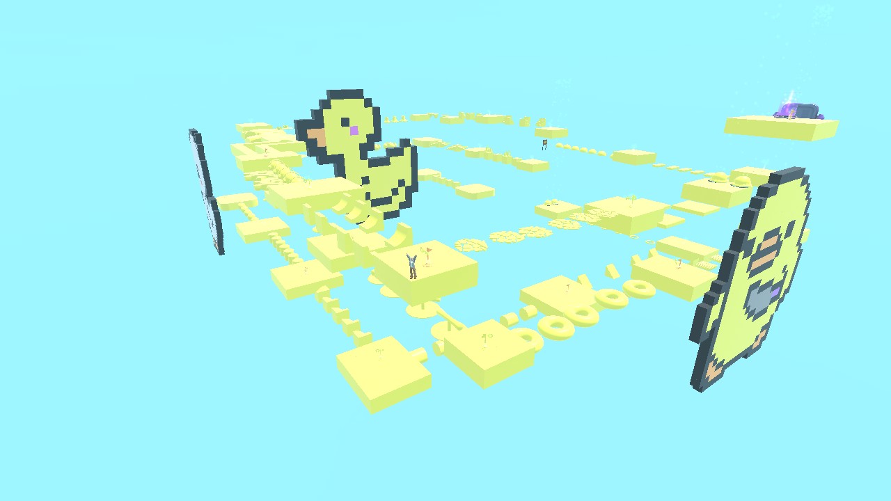 🐣Duck Obby - 5 Pixel Arts - HiberWorld: Play, Create, Share.