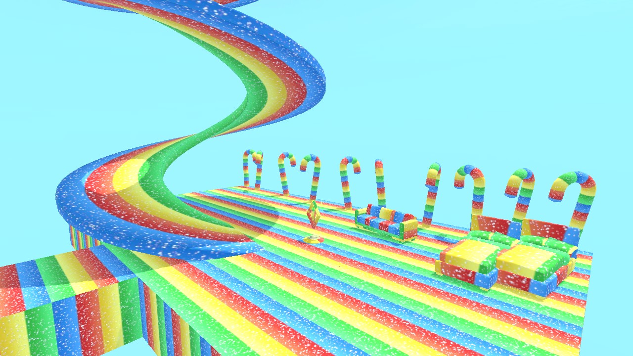 Rainbow candy obby - HiberWorld: Play, Create, Share.