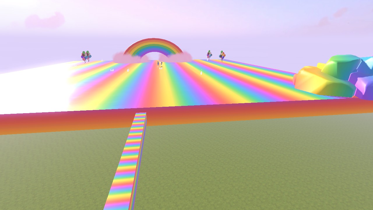 Mini rainbow obby - HiberWorld: Play, Create, Share.