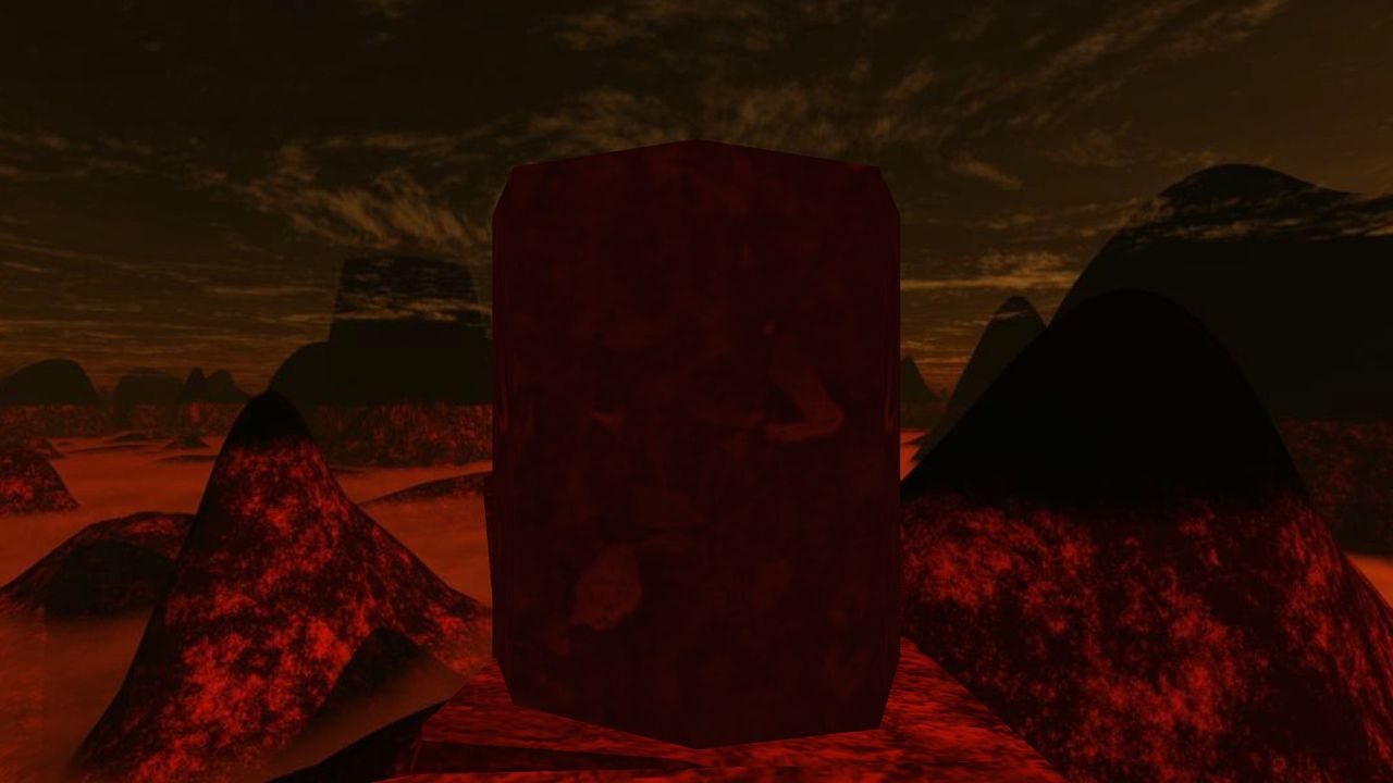 corrupted skull - HiberWorld: Play, Create, Share.