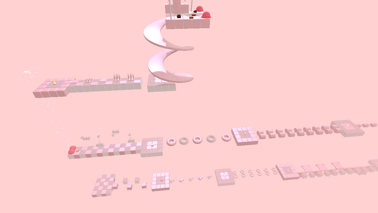 PINK and white obby - HiberWorld: Play, Create, Share.