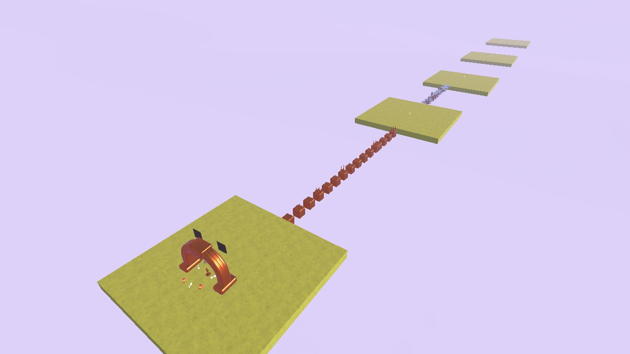 Minecraft running obby🧭 - HiberWorld: Play, Create, Share.