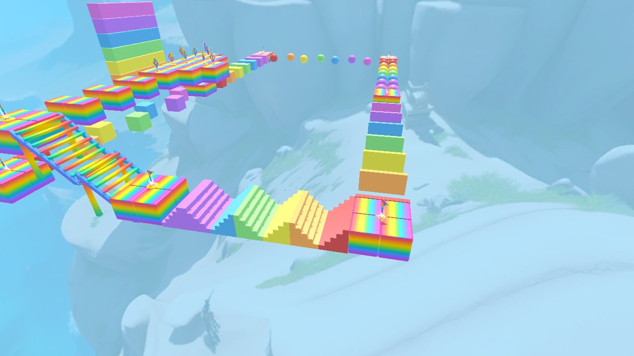 Rainbow 🌈 obby - HiberWorld: Play, Create, Share.