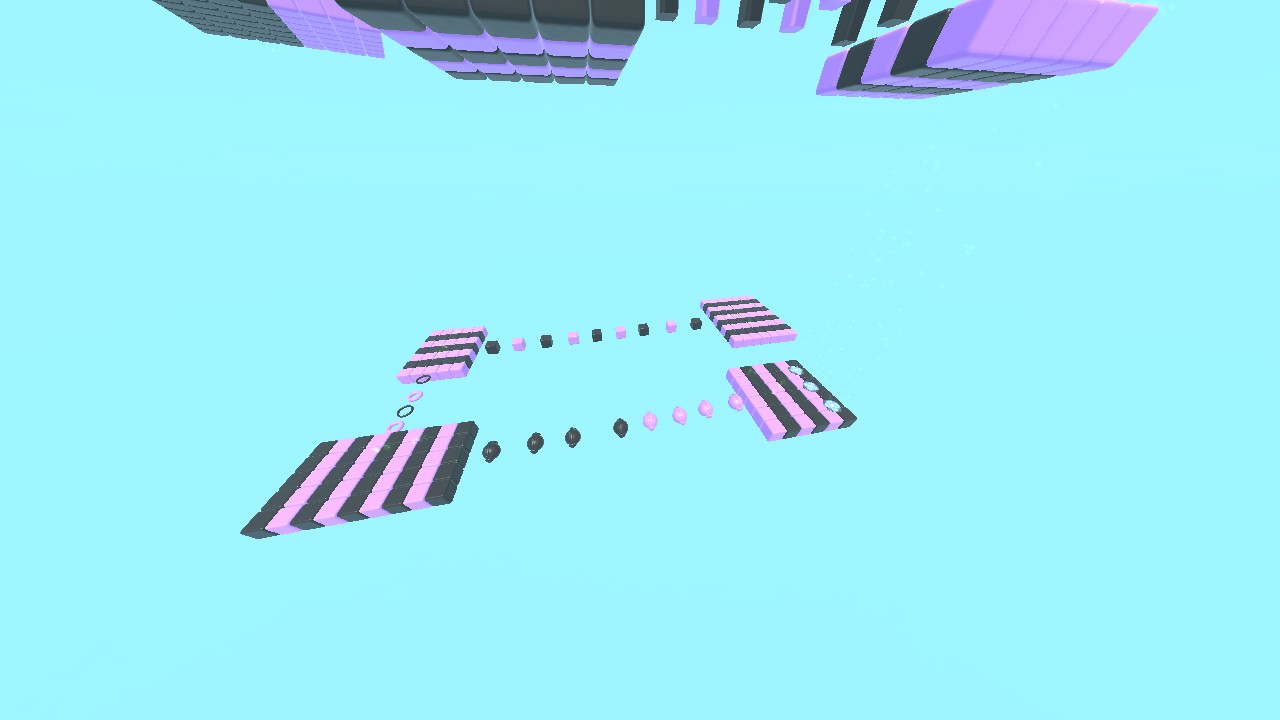 Purple and black mega fun obby - HiberWorld: Play, Create, Share.