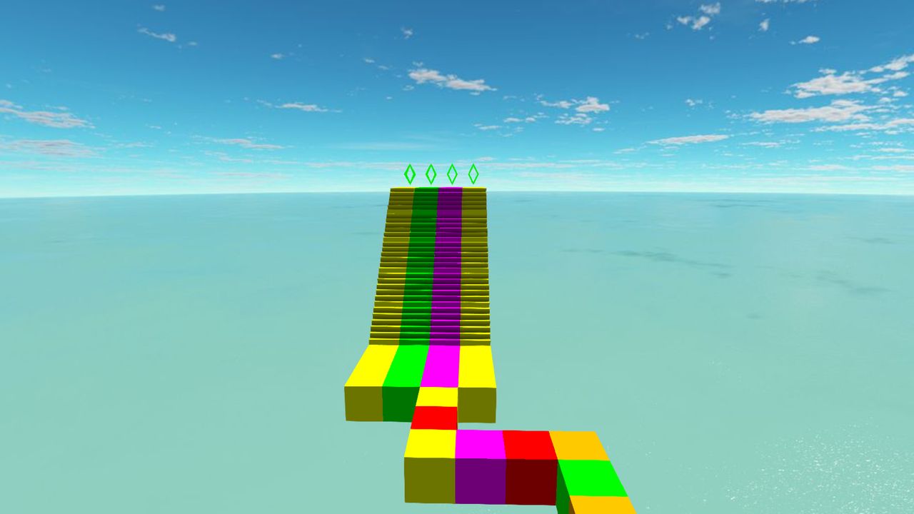 rainbow 🌈 obby part 6 - HiberWorld: Play, Create, Share.