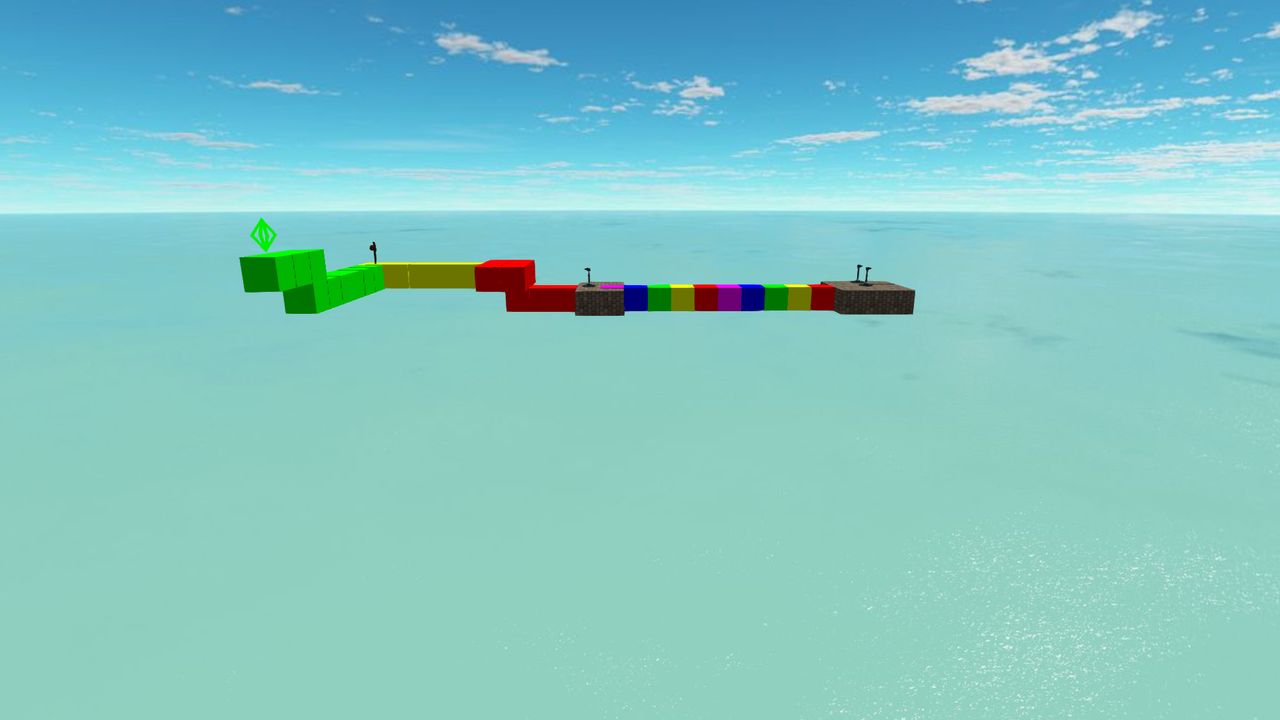the rainbow obby - HiberWorld: Play, Create, Share.