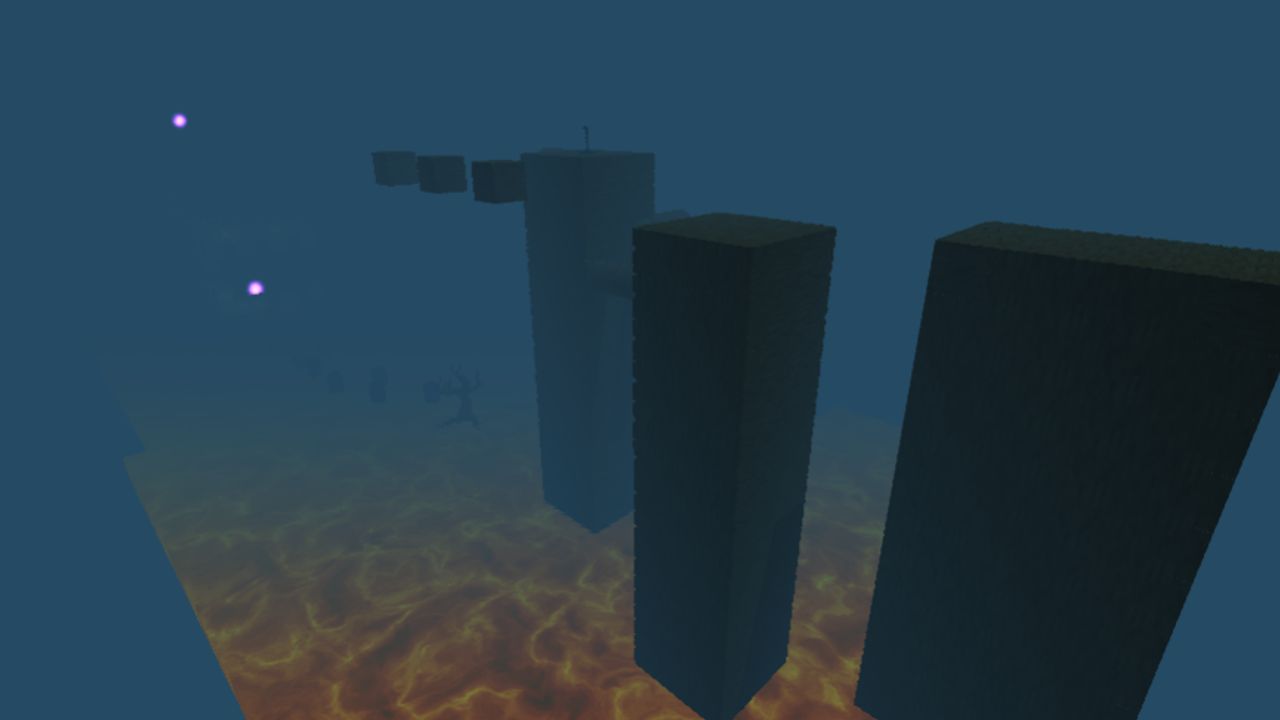 Escape from evil monster👿 - HiberWorld: Play, Create, Share.