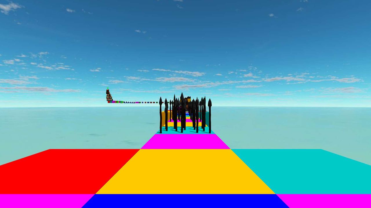 Rainbow obby part 3 - HiberWorld: Play, Create, Share.