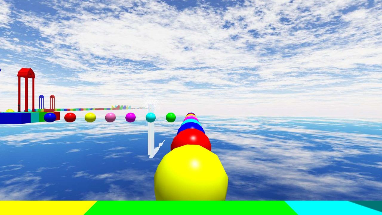 Rainbow Fun Run - HiberWorld: Play, Create, Share.