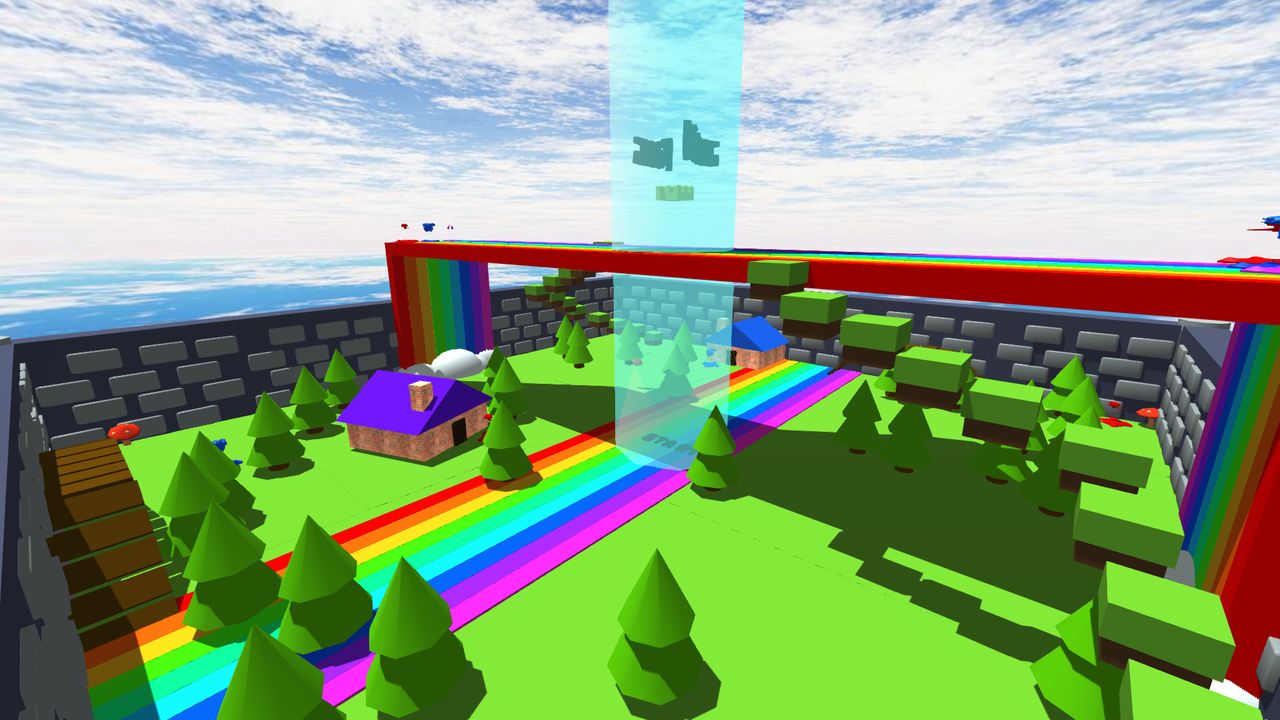 The Land of Rainbow - HiberWorld: Play, Create, Share.