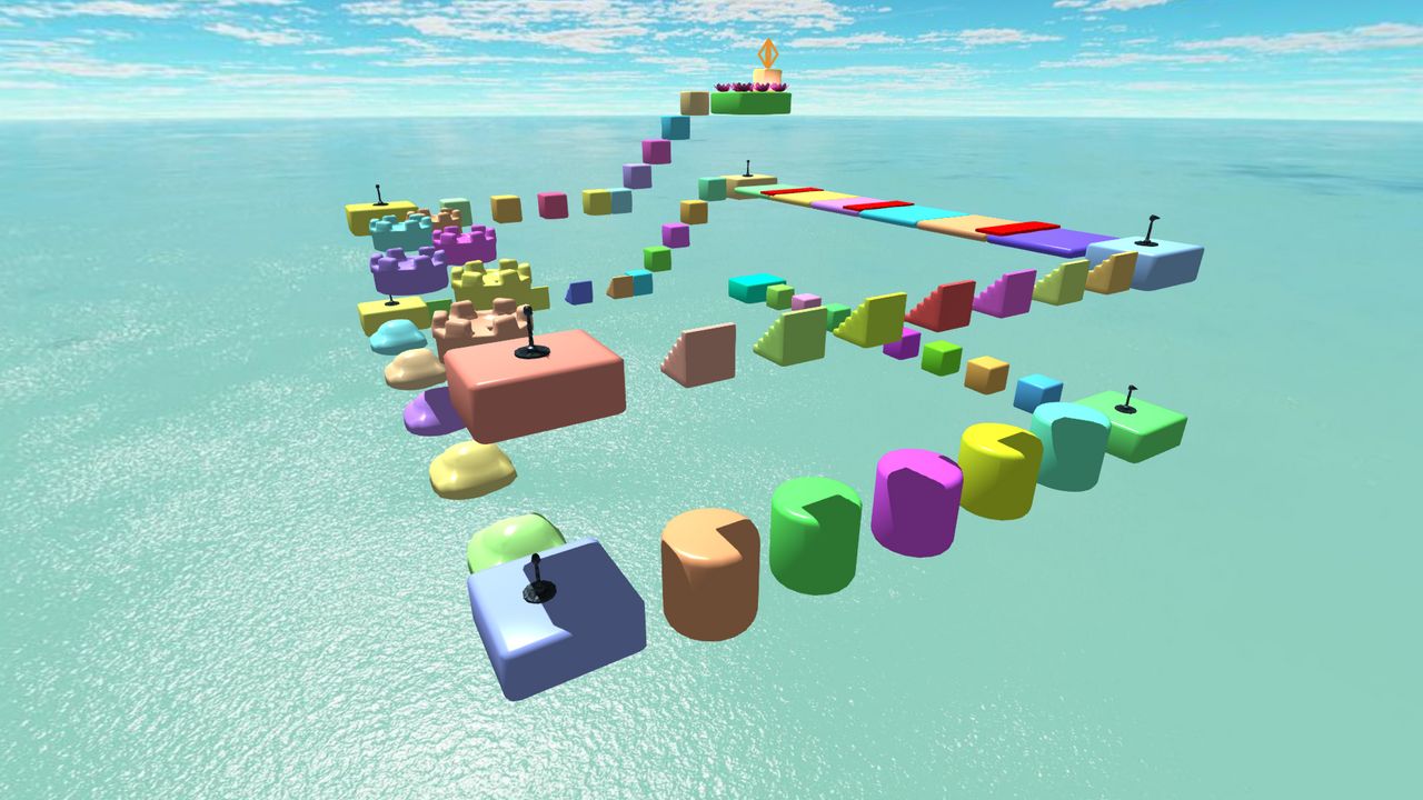 Short pastel obby - HiberWorld: Play, Create, Share.