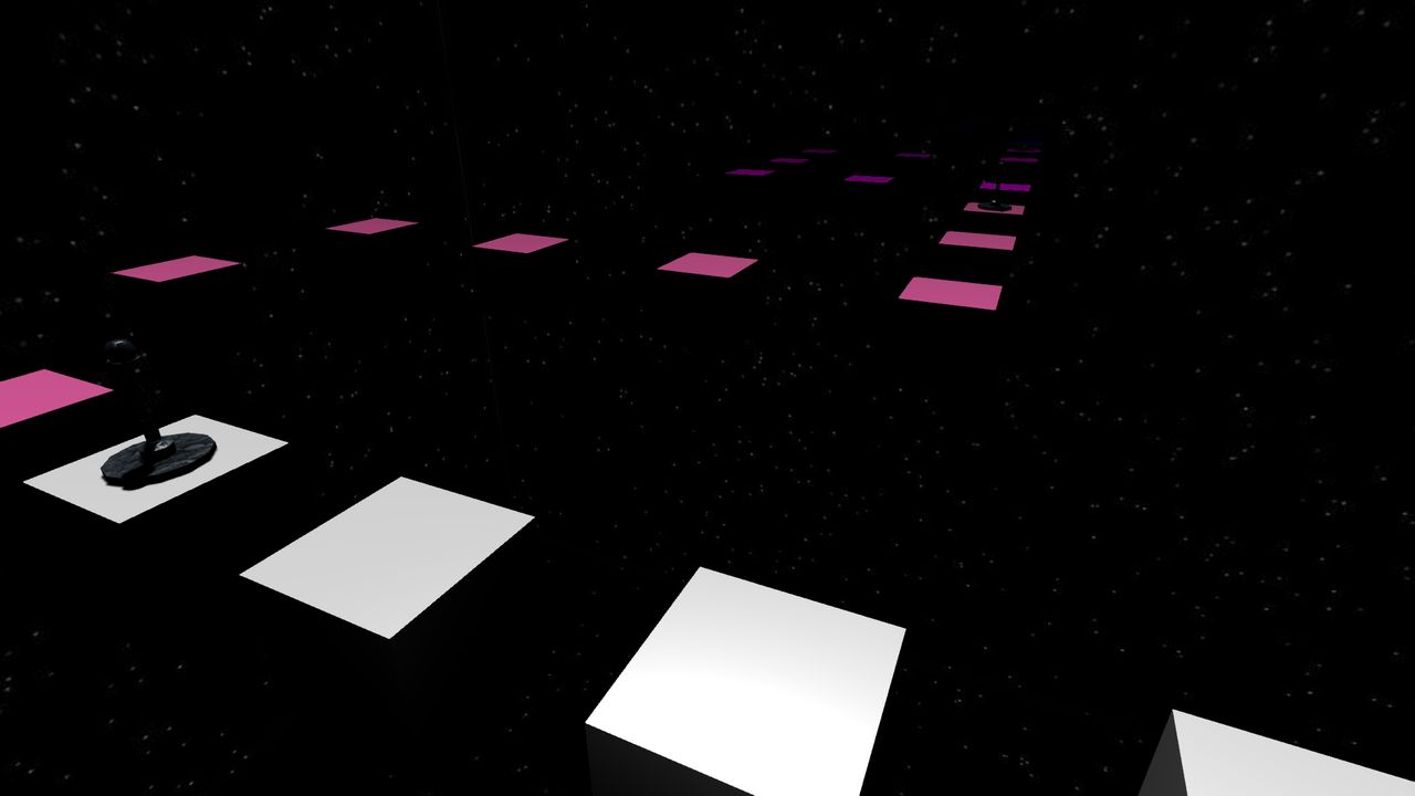 black rainbow Jump obby black sky - HiberWorld: Play, Create, Share.
