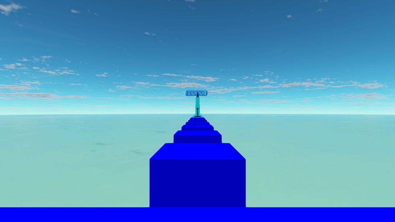 BLUE OBBY - HiberWorld: Play, Create, Share.