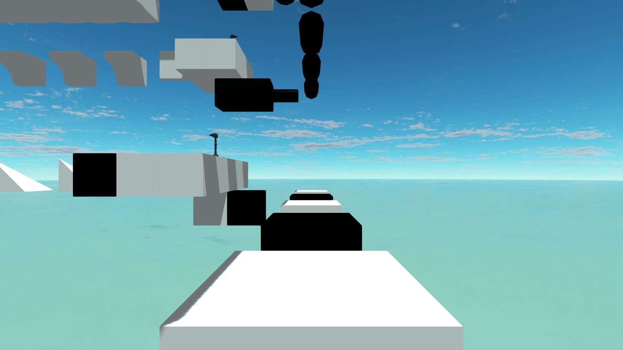 BLACK and WHITE obby - HiberWorld: Play, Create, Share.