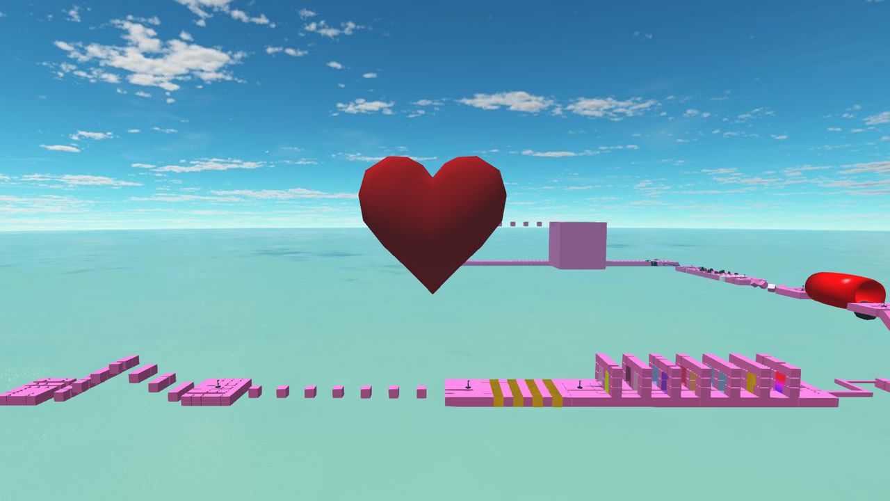 Pink Obby -Valentines- - HiberWorld: Play, Create, Share.