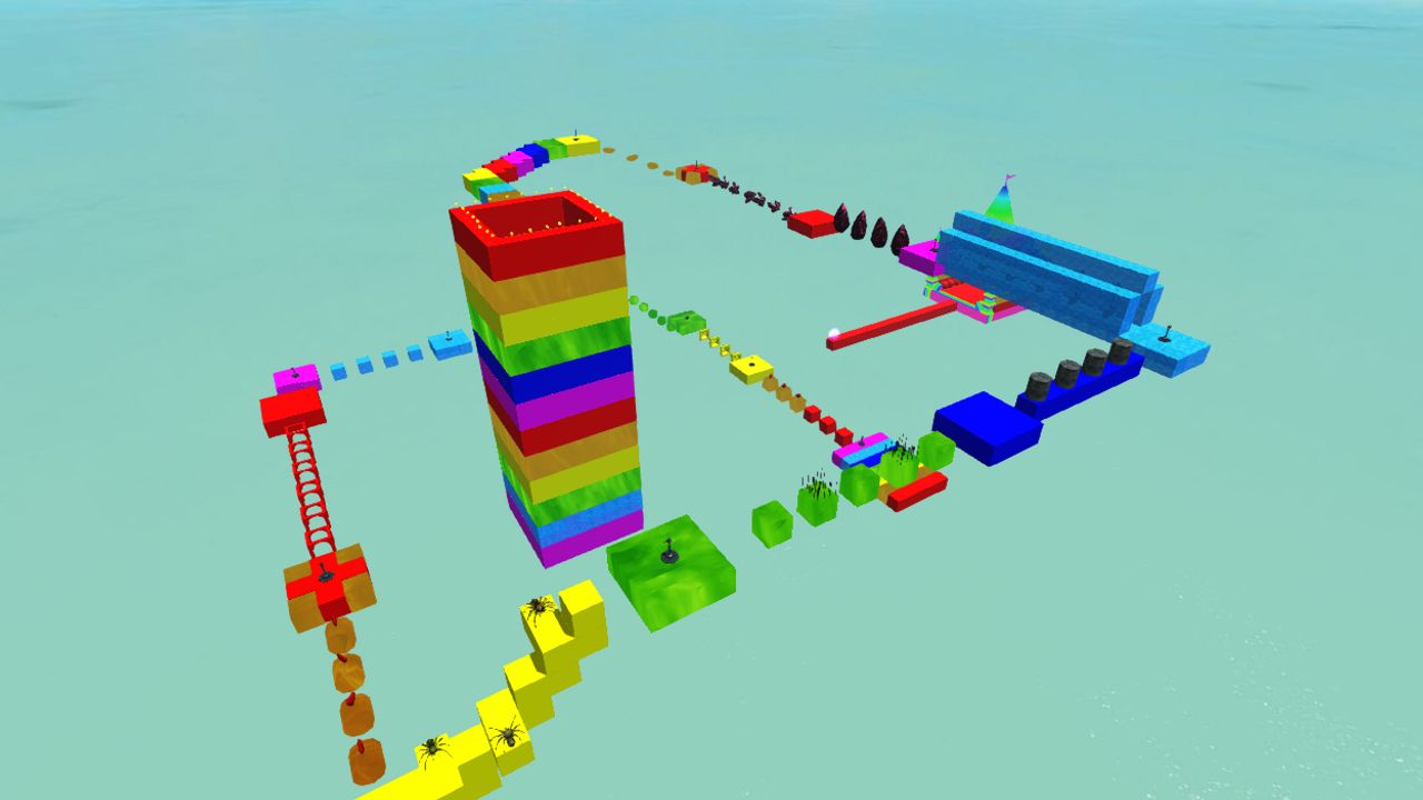 Rainbow obby - HiberWorld: Play, Create, Share.