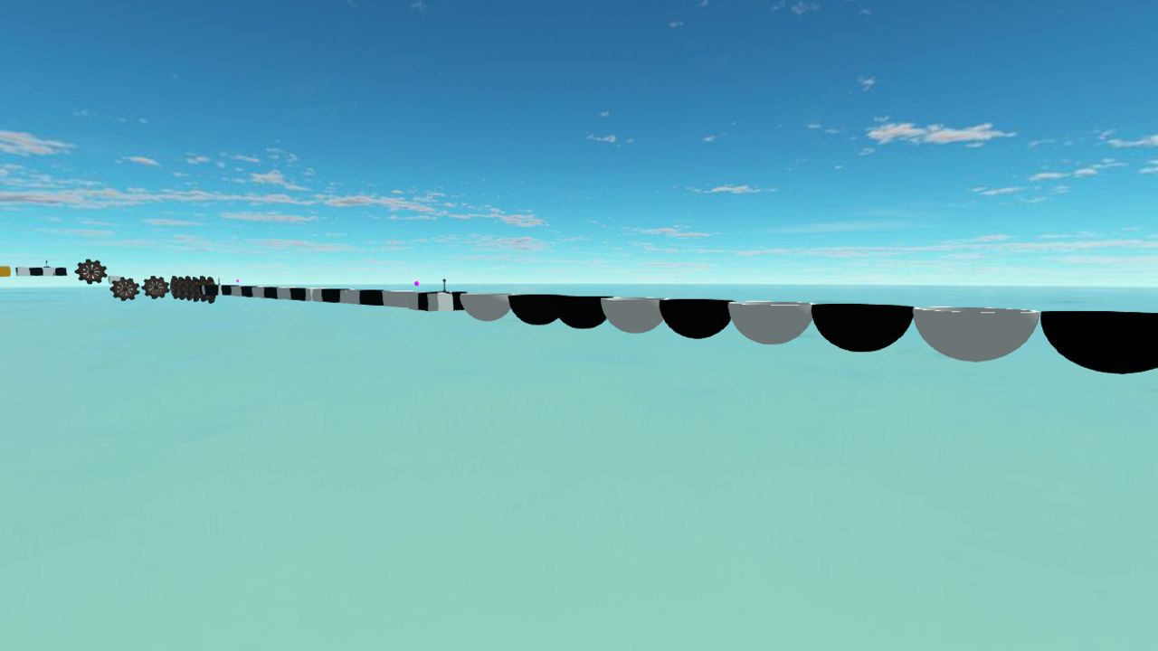 black and white obby - HiberWorld: Play, Create, Share.