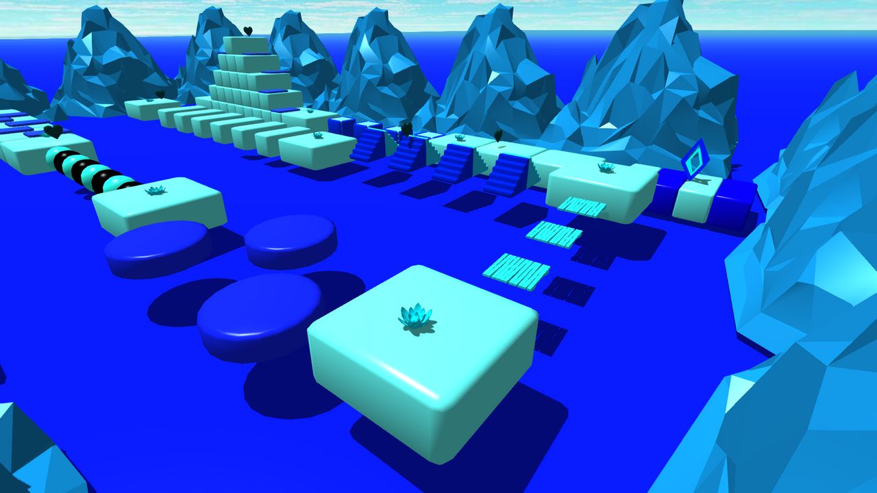 💙Cute Blue Obby 💙 - HiberWorld: Play, Create, Share.