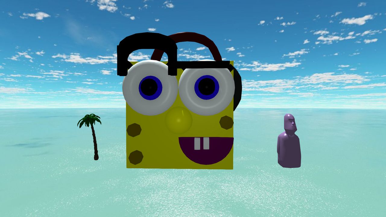 SpongeBob Movie Parkour🎄🌴Adventure Part 1 - HiberWorld: Play, Create ...