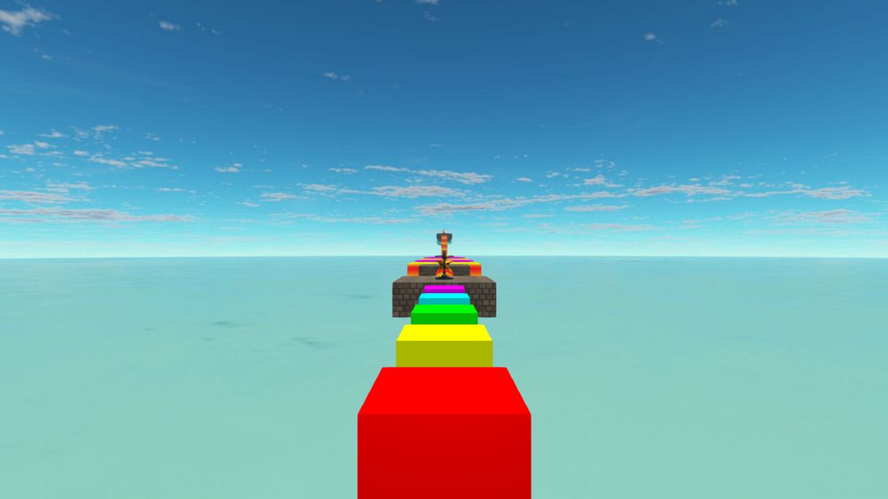 The Rainbow Obby - HiberWorld: Play, Create, Share.