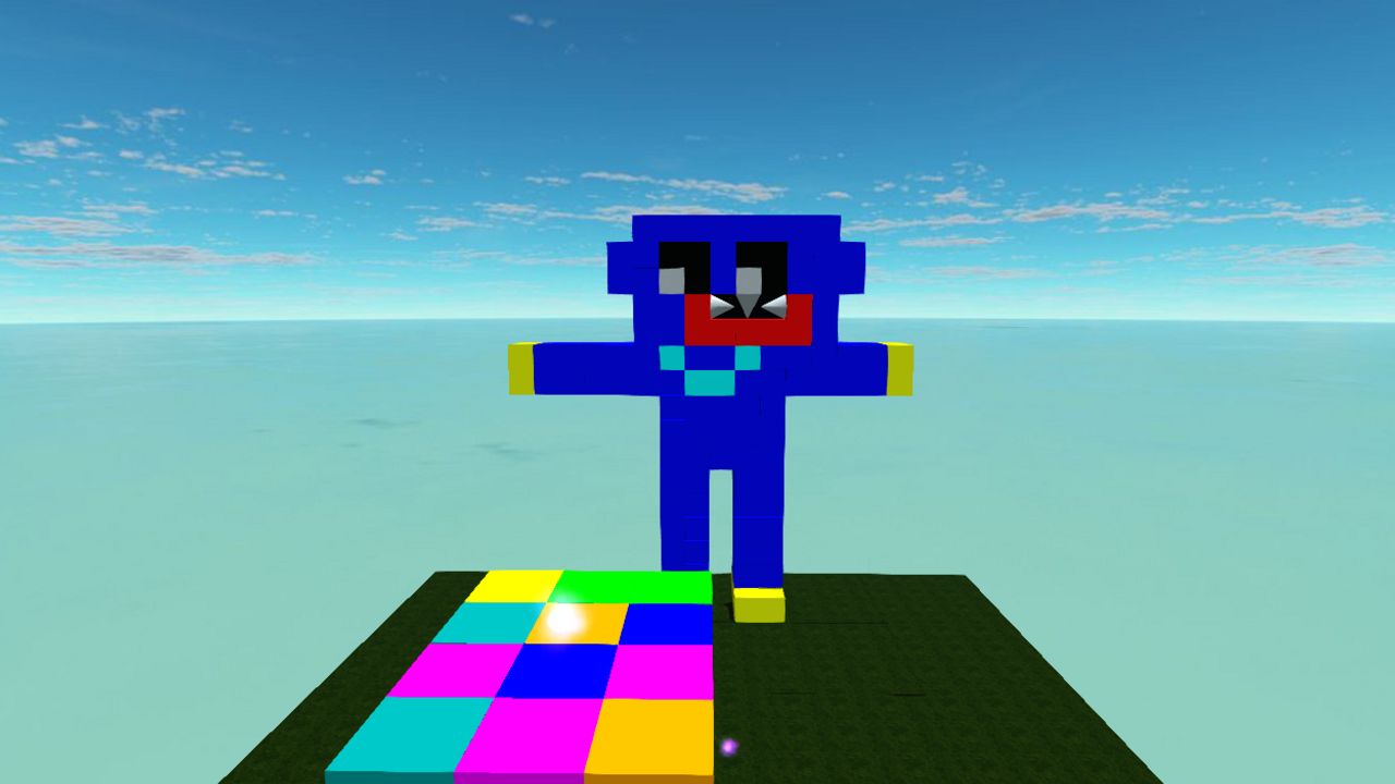 My version of huggy Woogie - HiberWorld: Play, Create, Share.