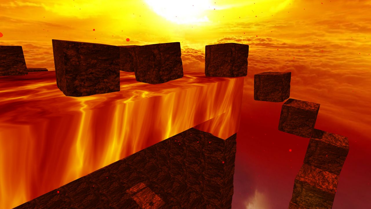 Lava Palace Rush - HiberWorld: Play, Create, Share.