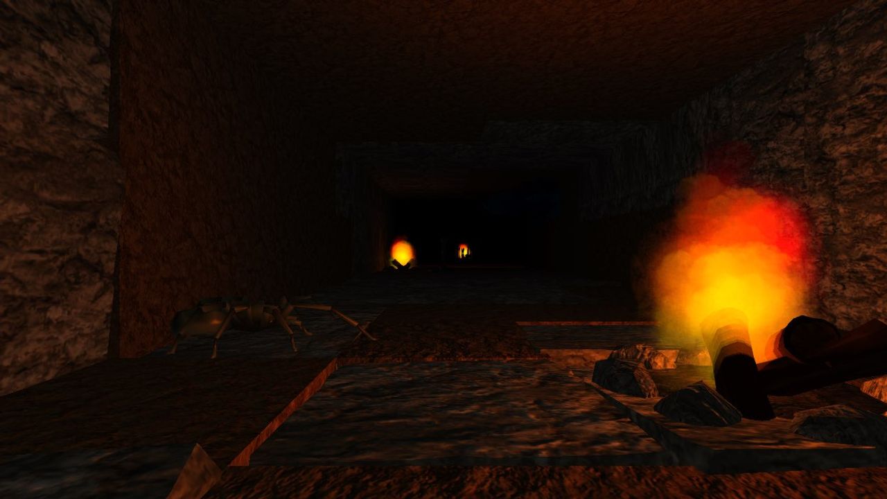 Trapped in the evil cave - HiberWorld: Play, Create, Share.