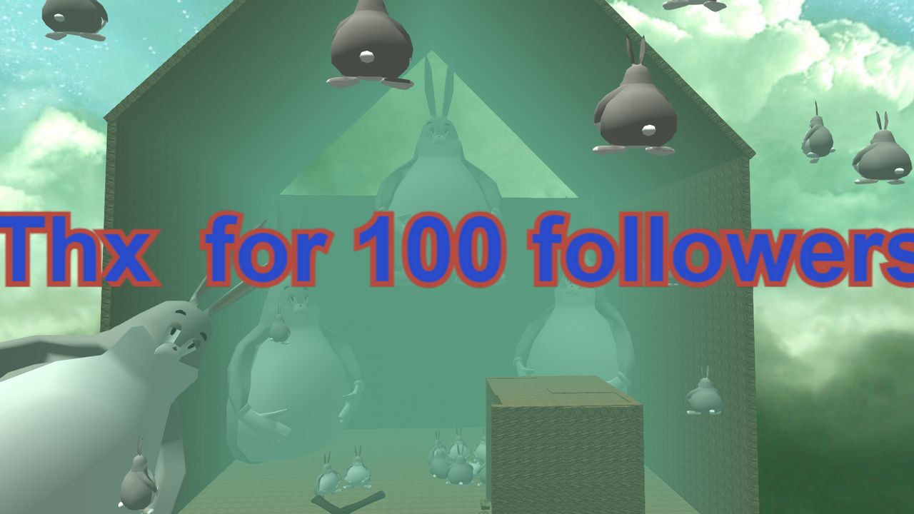 Thx for 100 followers the chungs game - HiberWorld: Play, Create, Share.