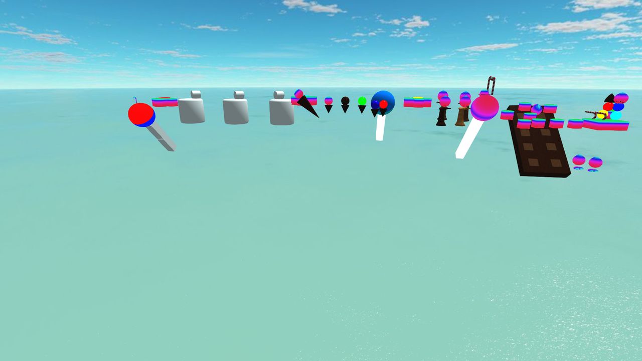 Candy Obby - HiberWorld: Play, Create, Share.