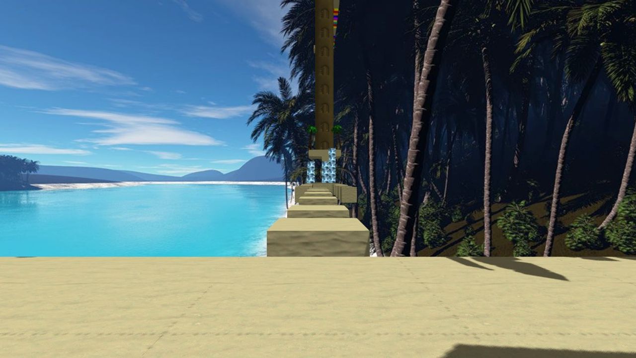 Beach 🏖 obby 2 - HiberWorld: Play, Create, Share.