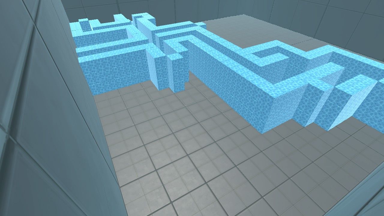 The ice maze - HiberWorld: Play, Create, Share.