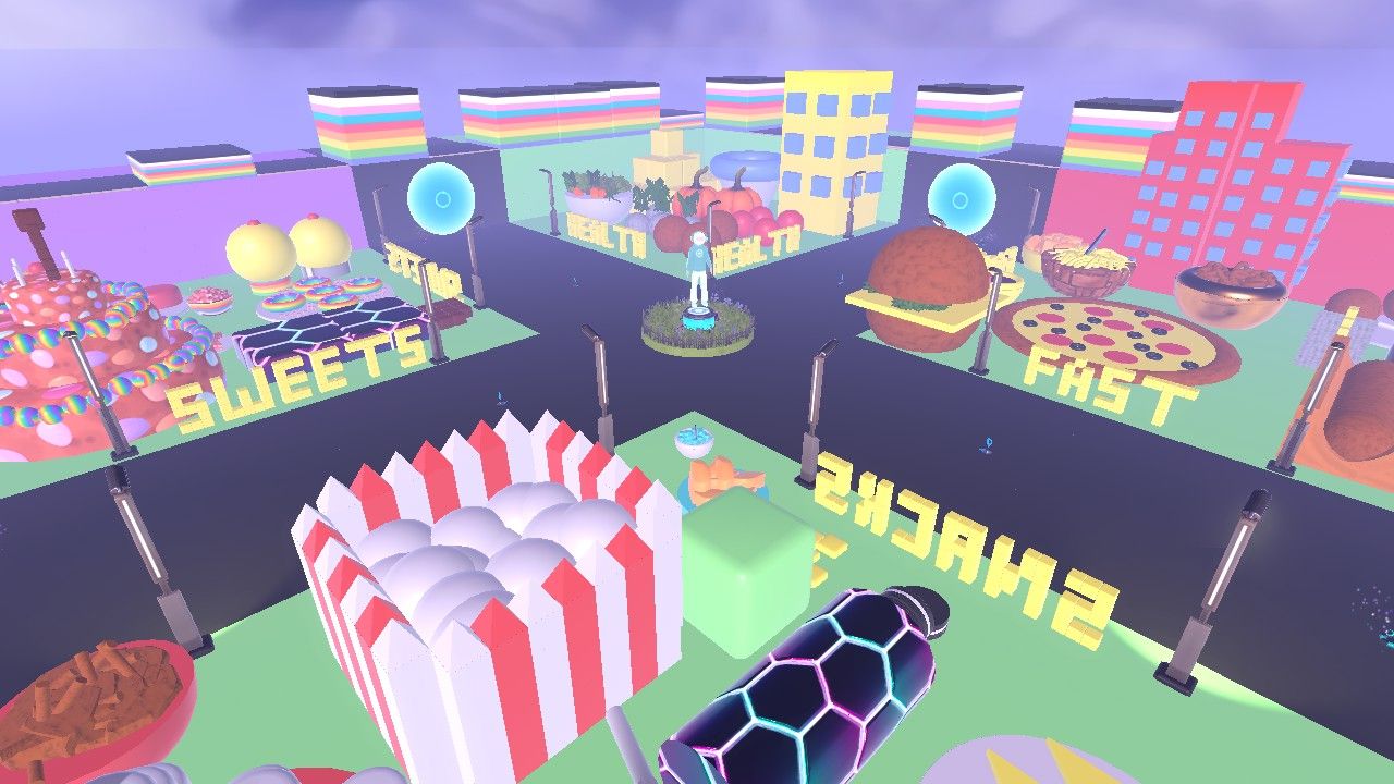 The Food Town - HiberWorld: Play, Create, Share.