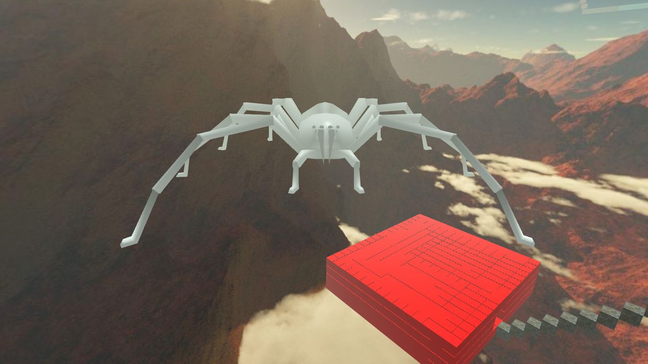 Way to the Heaven or Monster - HiberWorld: Play, Create, Share.