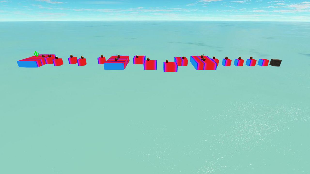 My short rainbow obby - HiberWorld: Play, Create, Share.