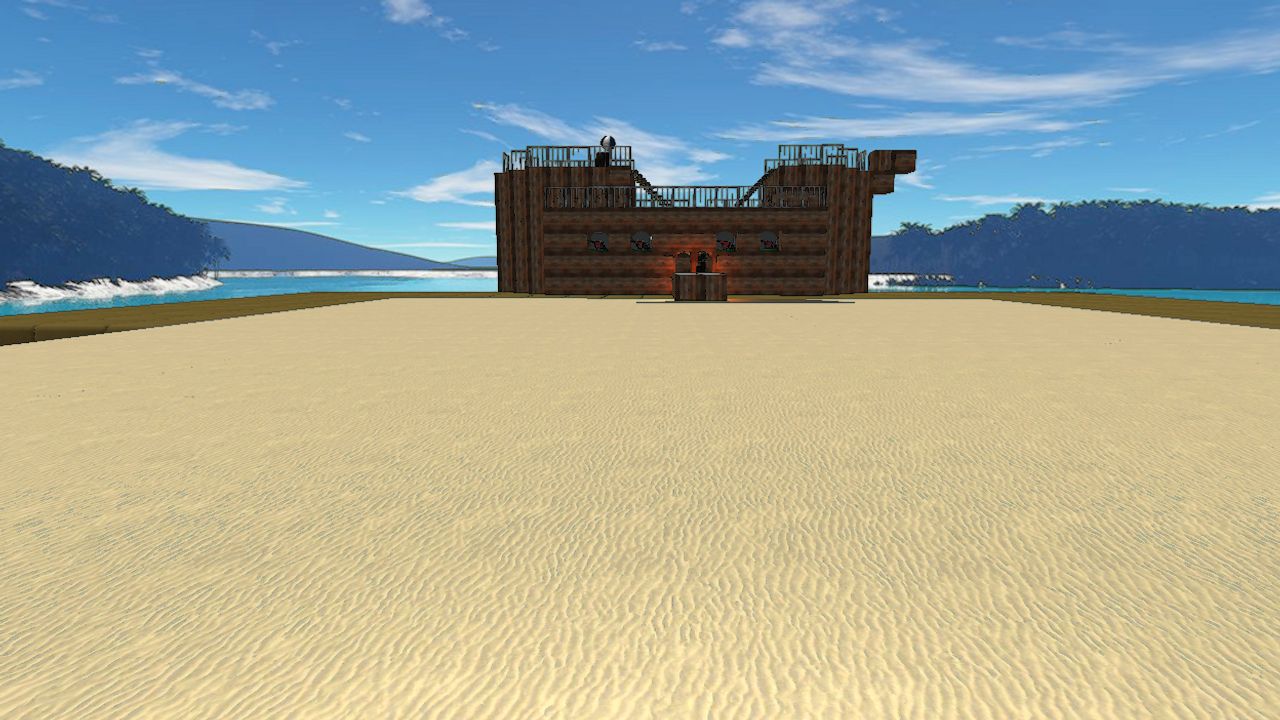 The pirate ship - HiberWorld: Play, Create, Share.