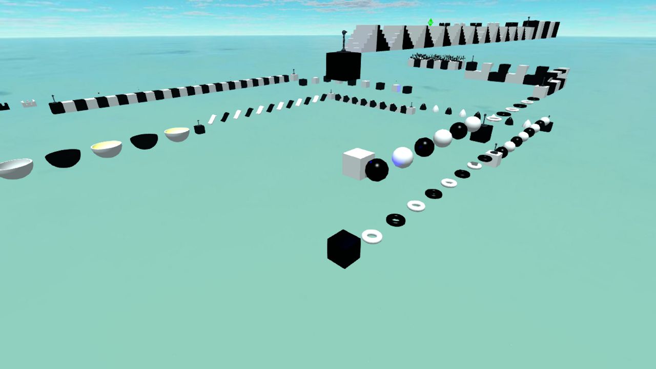 🖤🤍 MEGA BLACK & WHITE OBBY 🤍🖤 - HiberWorld: Play, Create, Share.