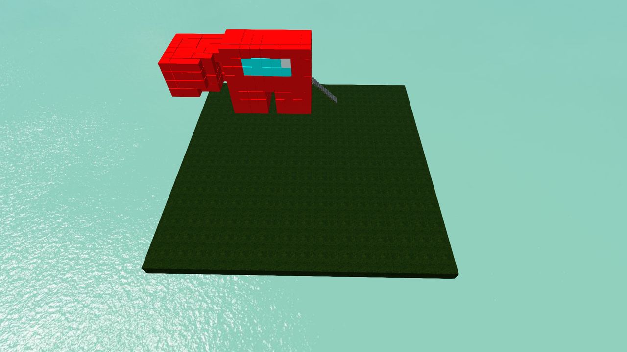 among us rainbow and among us house - HiberWorld: Play, Create, Share.