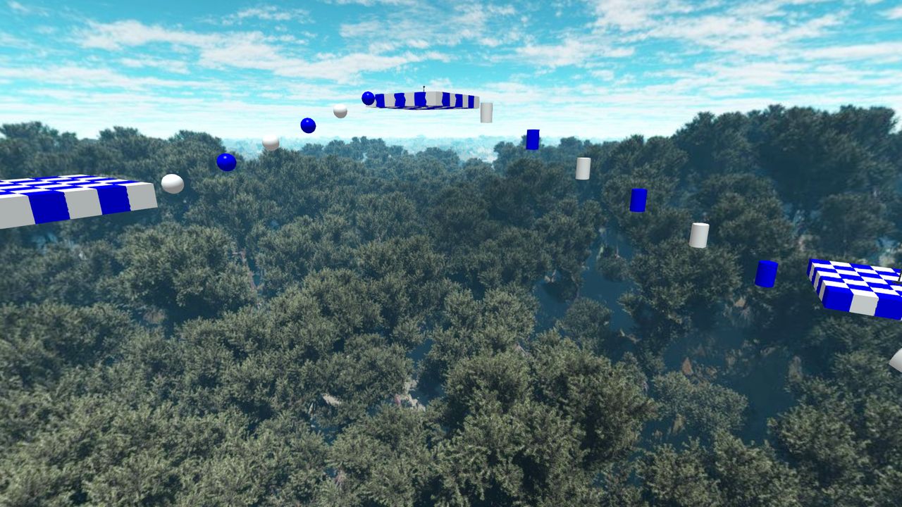 White and Blue obby - HiberWorld: Play, Create, Share.