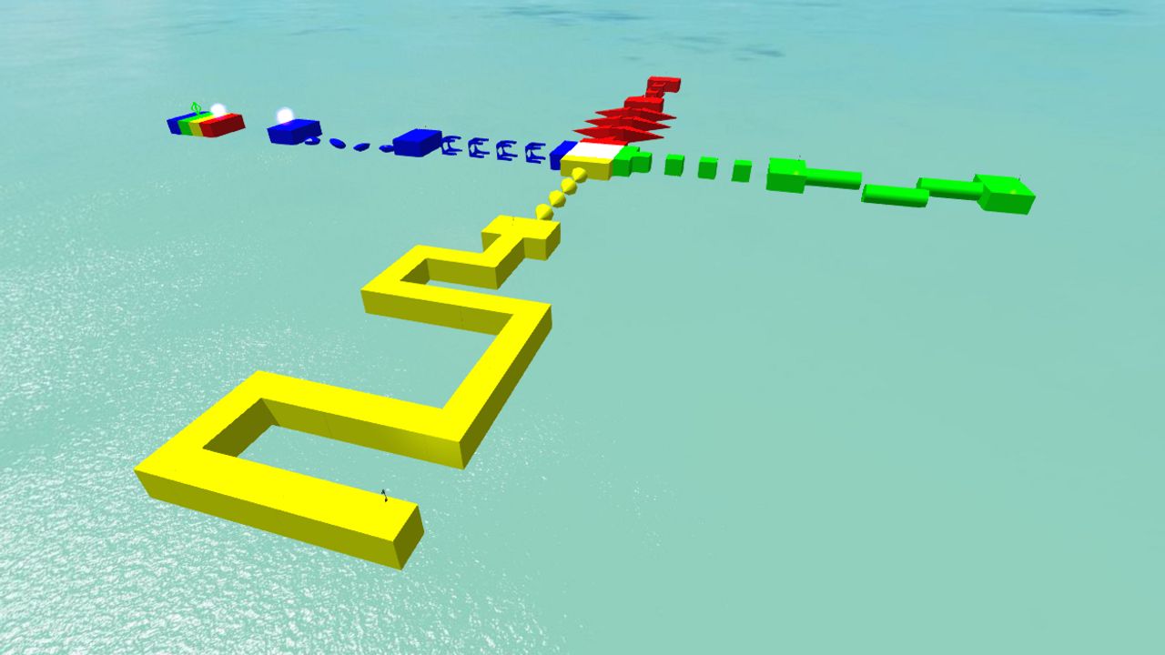 4 colors challenge - HiberWorld: Play, Create, Share.