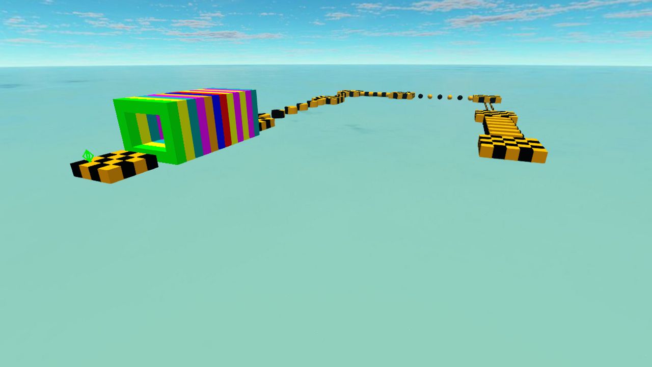 Halloween obby no checkpoint challenge - HiberWorld: Play, Create, Share.