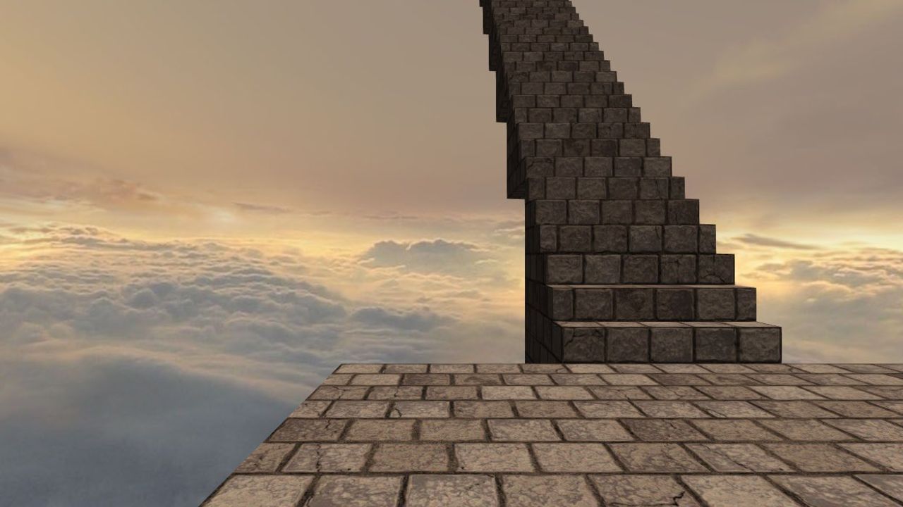 Stairs to heaven - HiberWorld: Play, Create, Share.