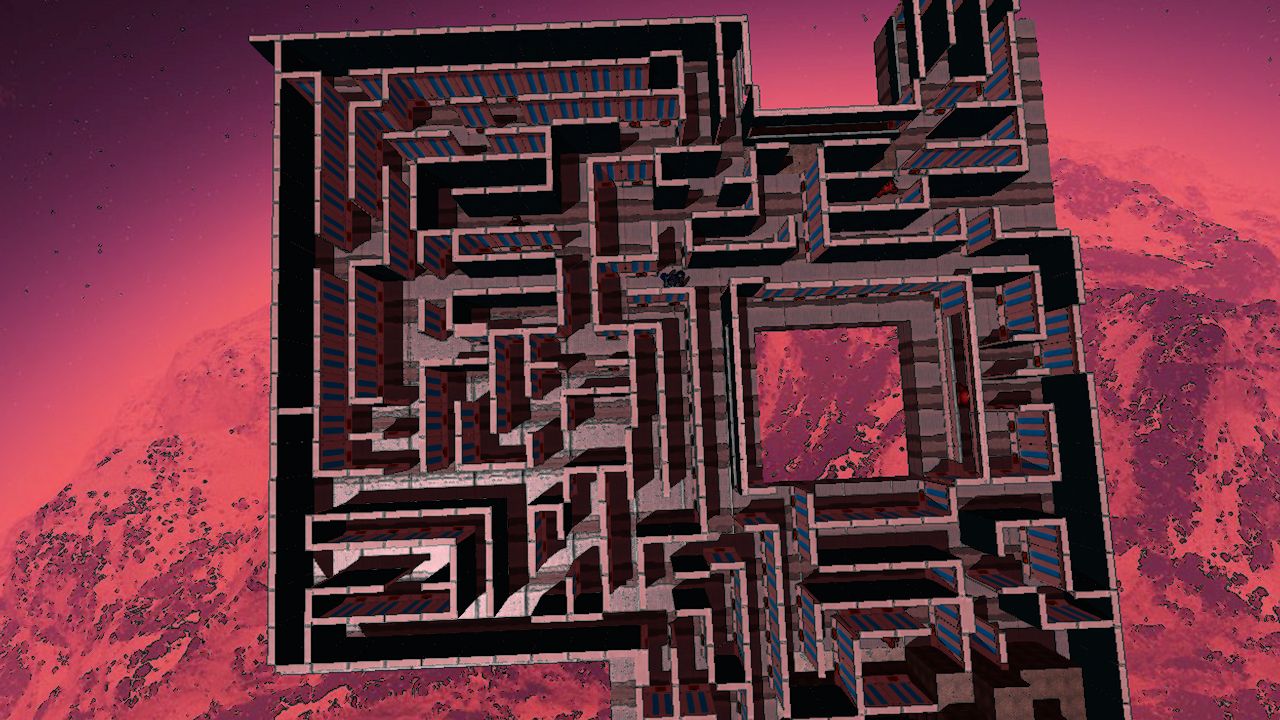 Maze of guns space - HiberWorld: Play, Create, Share.