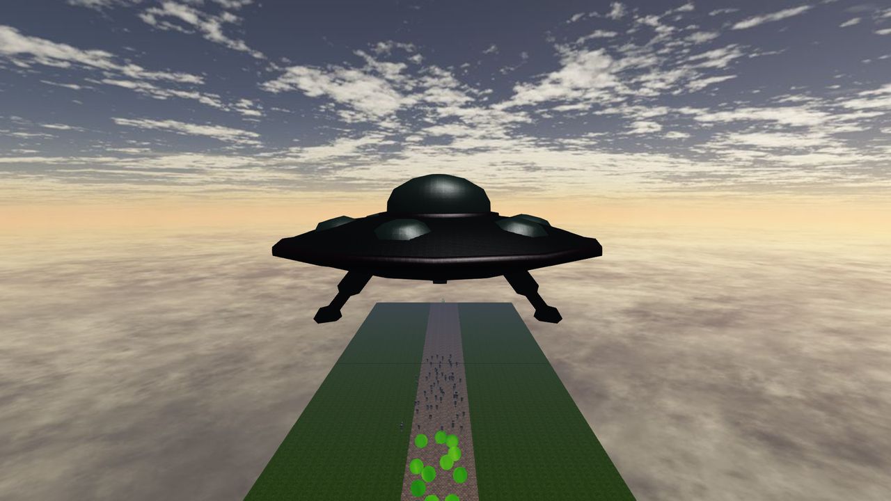 Alien invasion - HiberWorld: Play, Create, Share.